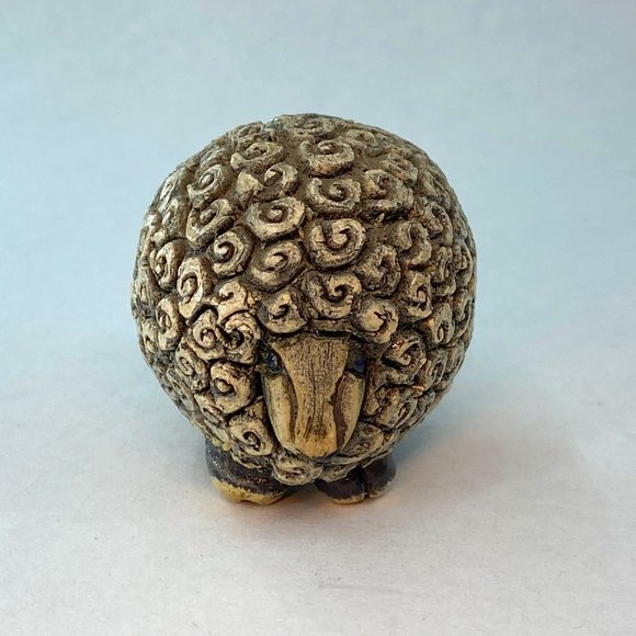 Hand Crafted | Art | Vintage Artesania Rinconada Lamb Sheep Ram Made In ...